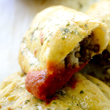 Cheese and Sausage Calzones - Recipe Diaries