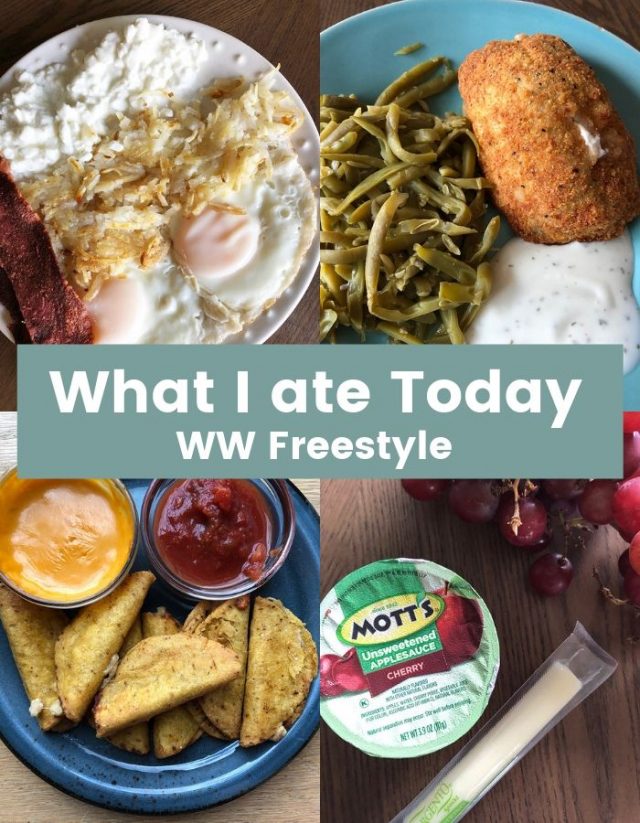 What I Ate Today (WW Freestyle) - Recipe Diaries