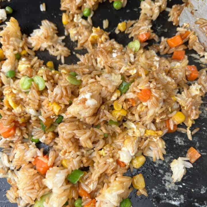 Blackstone Fried Rice - Recipe Diaries