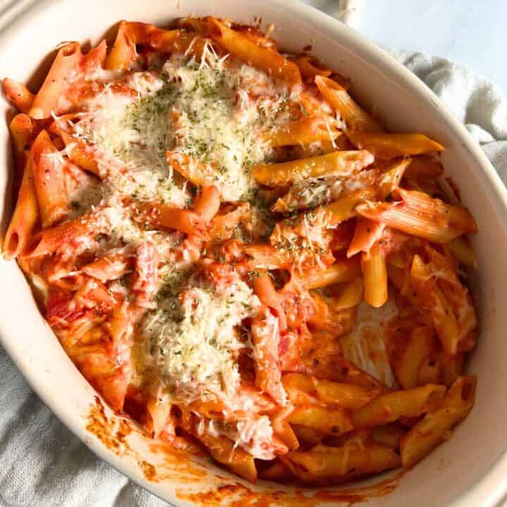 Two Timing Pasta Bake Only 5 Ingredients! - Recipe Diaries