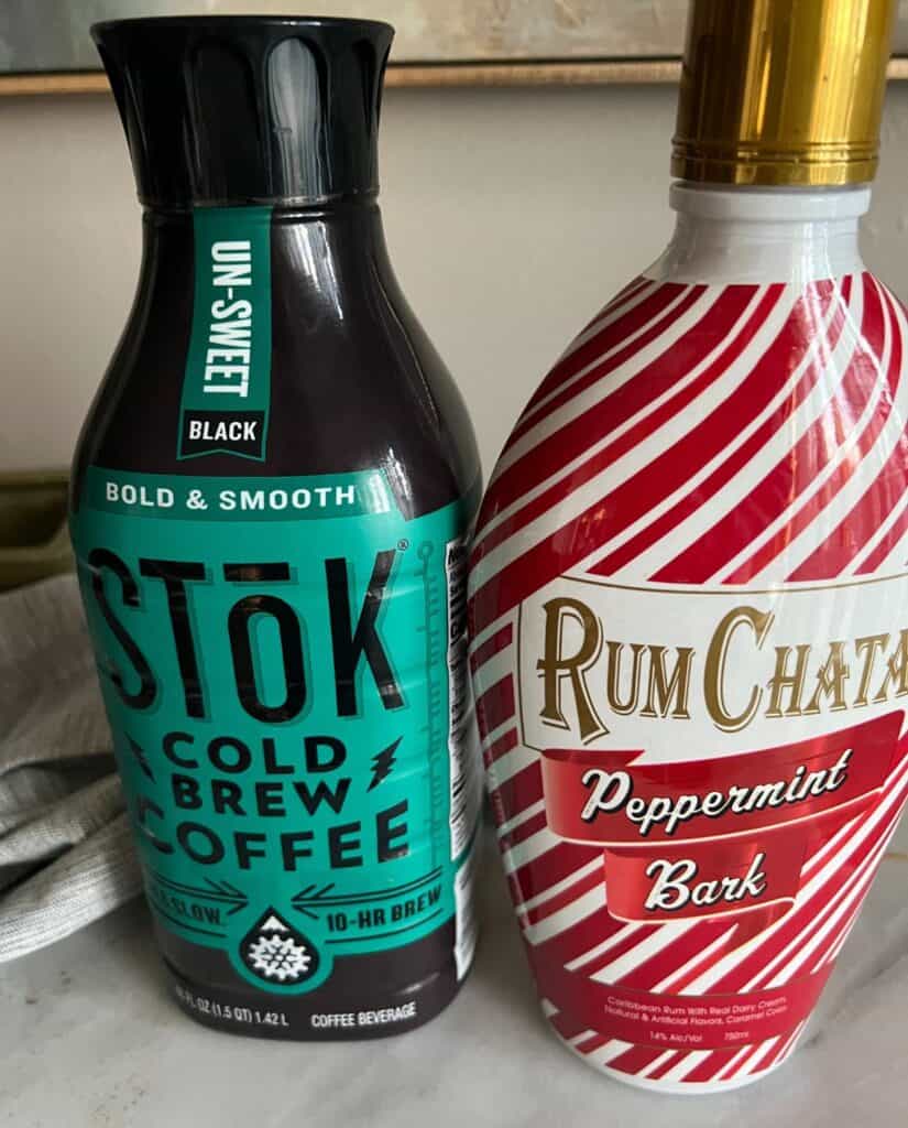 Rumchata Cold Brew (Peppermint Bark) - Recipe Diaries