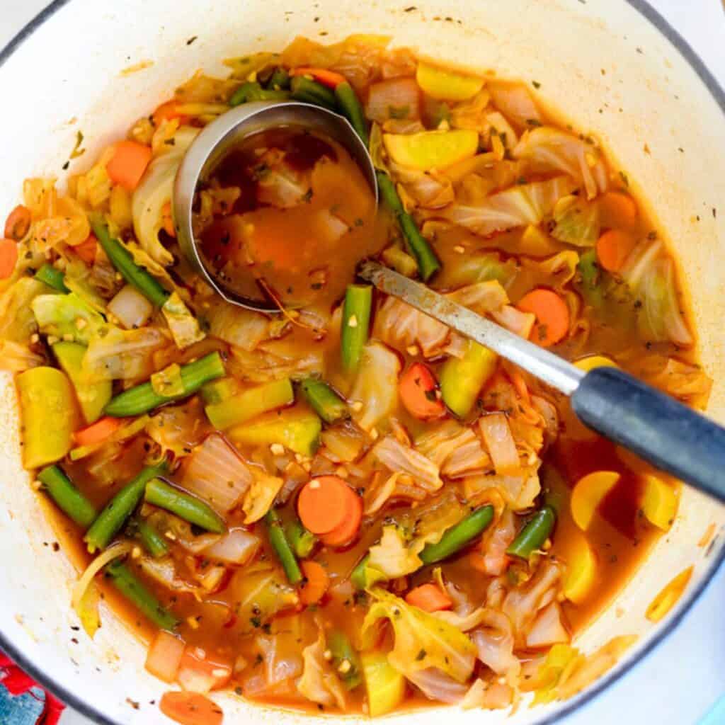 Weight Watchers Zero Point Cabbage Soup - Recipe Diaries