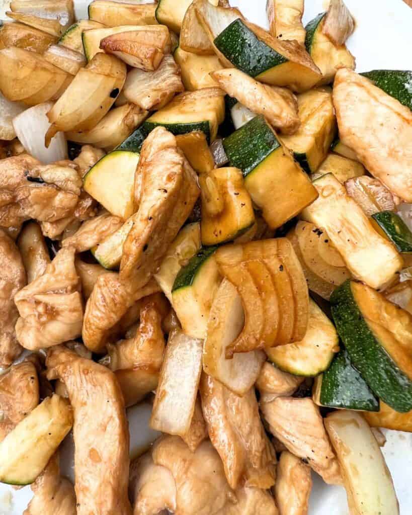 Blackstone Hibachi Chicken and Vegetables - Recipe Diaries