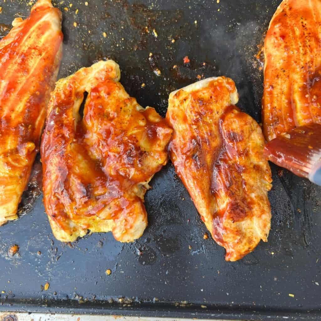 Blackstone BBQ Chicken - Recipe Diaries