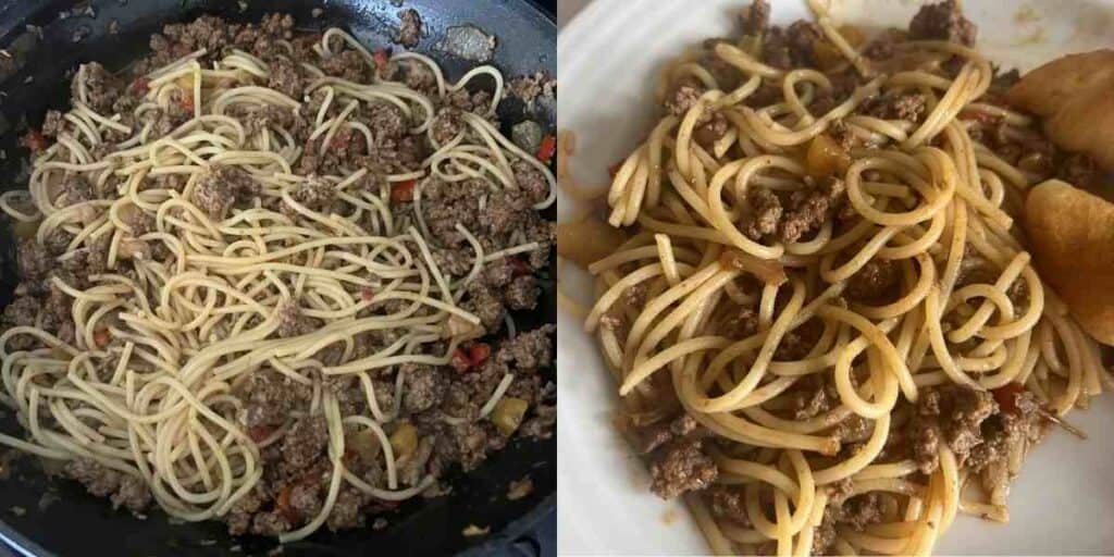 Dirty Spaghetti Tiktok Recipe (Viral) - Recipe Diaries