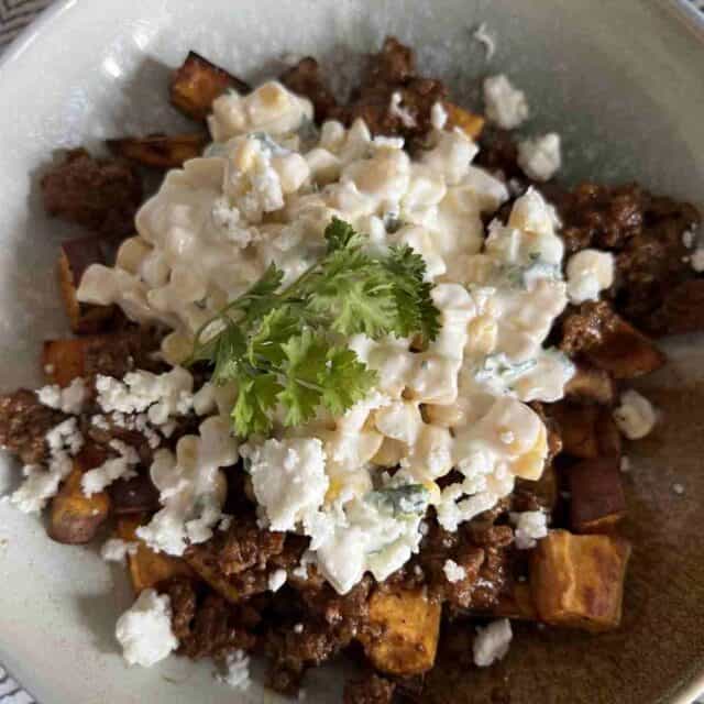 Mexican Street Corn Sweet Potato Bowls (Viral Tiktok Recipe) - Recipe ...