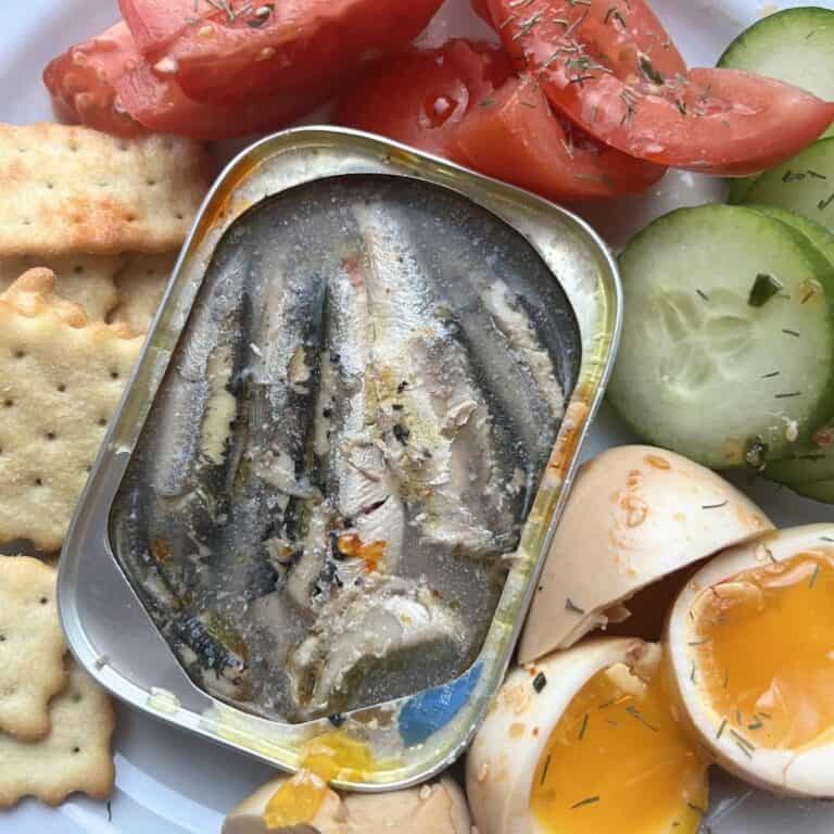 Viral Tiktok Sardine Snack Plate - Recipe Diaries