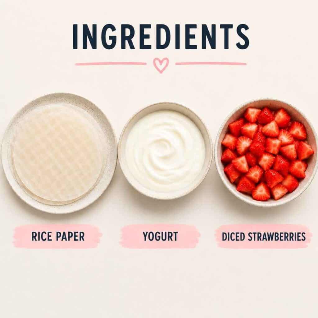 (Viral Tiktok Trend) Rice Paper Mochi - Recipe Diaries